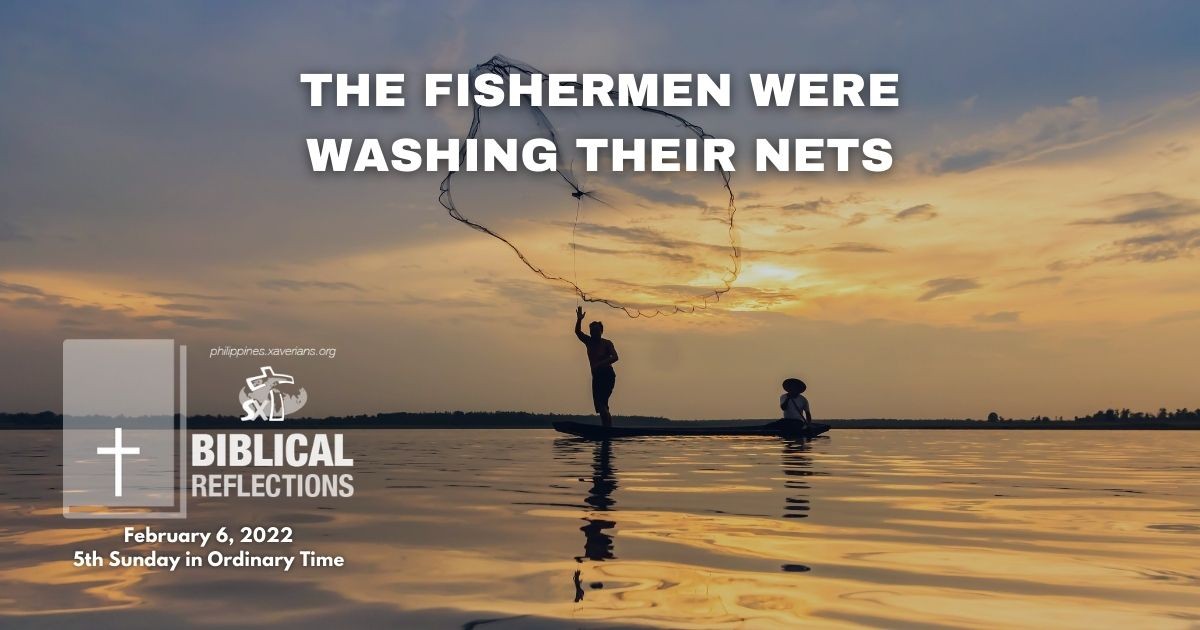 The Fishermen Were Washing Their Nets