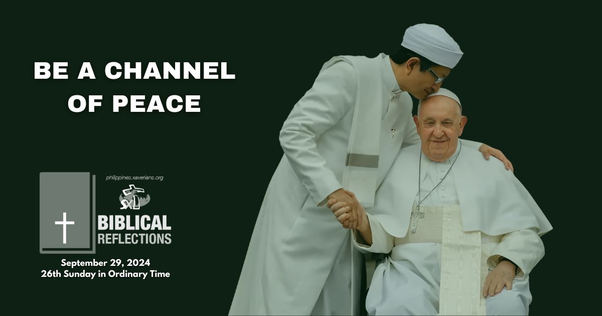 Be a channel of peace