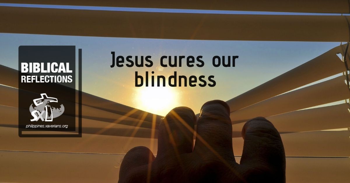 Our Savior cures our blindness