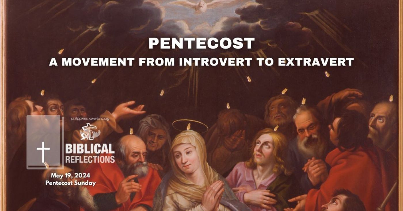 Pentecost: a movement from introvert to extravert